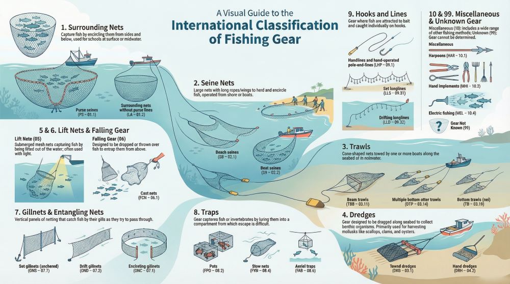 International Standard Statistical Classification of Fishing Gear FAO
